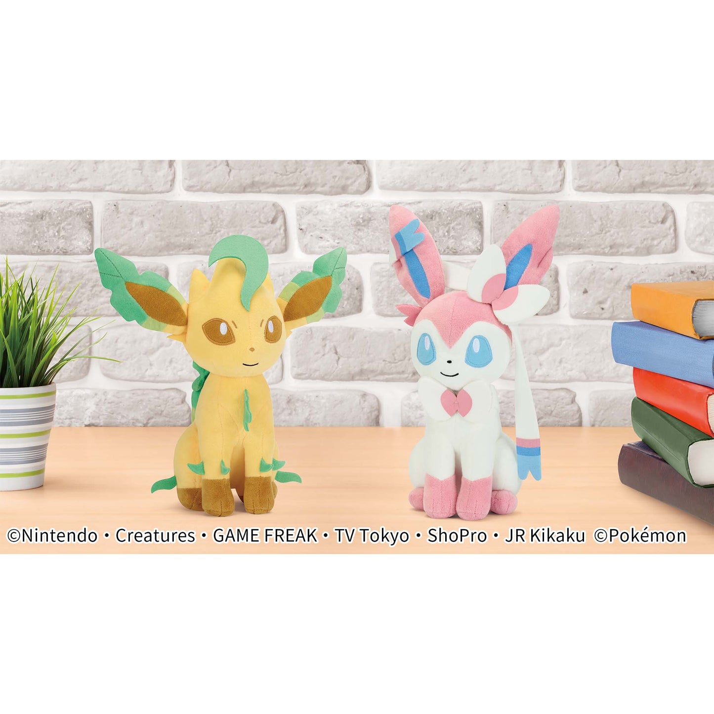 Pokémon | Eevee Friends | Leafeon Sitting Plush – MSClaw25