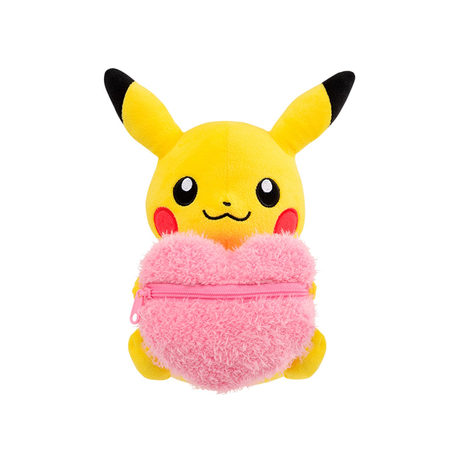 Pokémon | Pikachu Plush with Fully Heart-shaped Pouch – MSClaw25