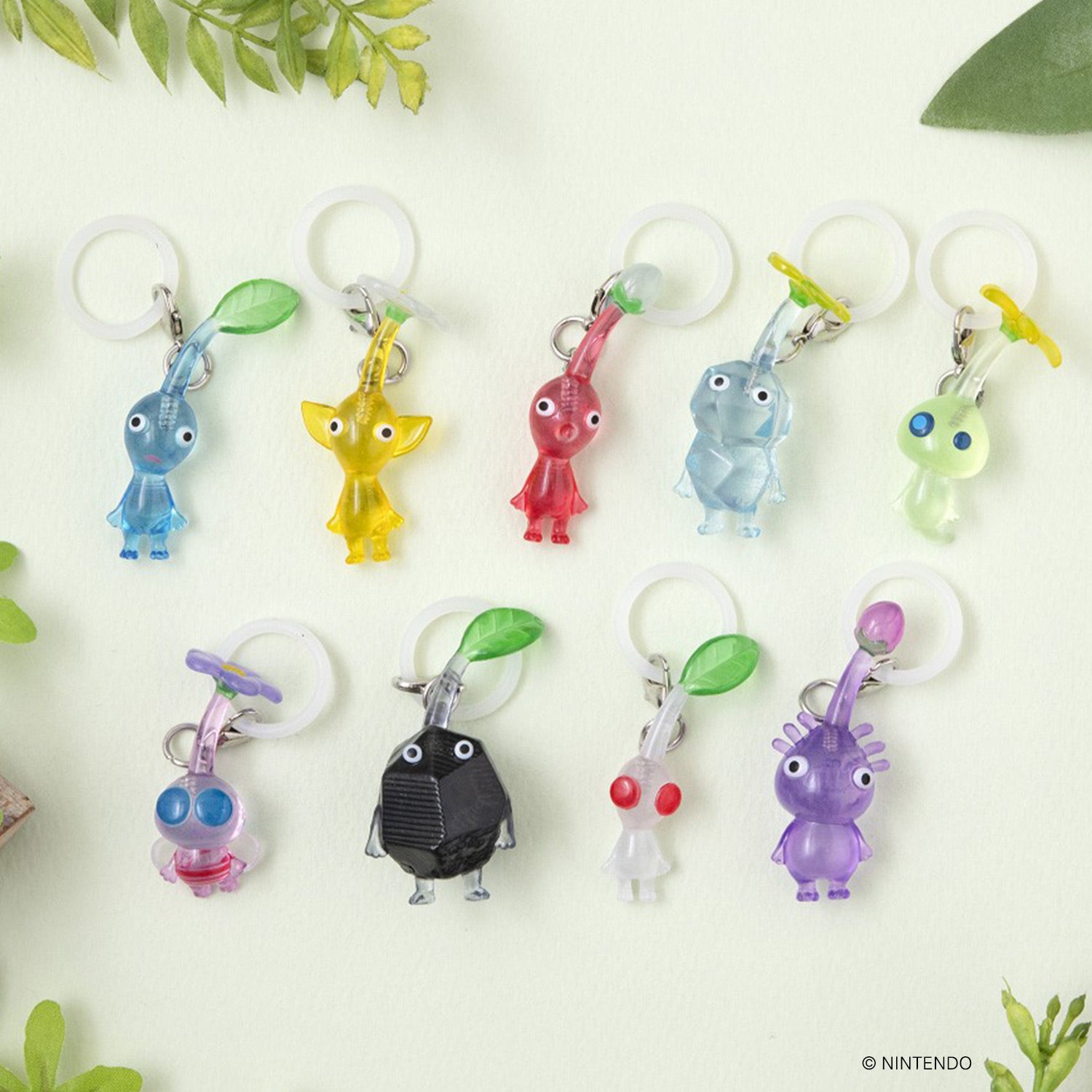 Pikmin | Mejirushi Personal Marker 2 | Blue Pikmin Keychain Figure ...