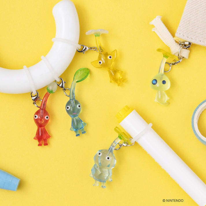 Pikmin | Mejirushi Personal Marker 2 | Blue Pikmin Keychain Figure ...